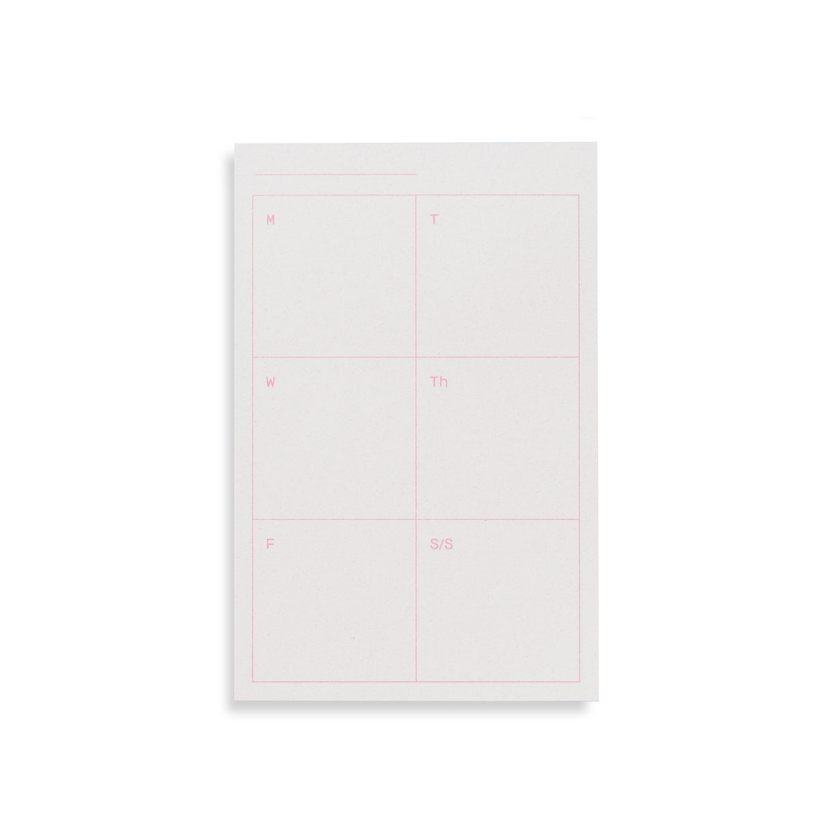 Square Weekly Pad – Moglea