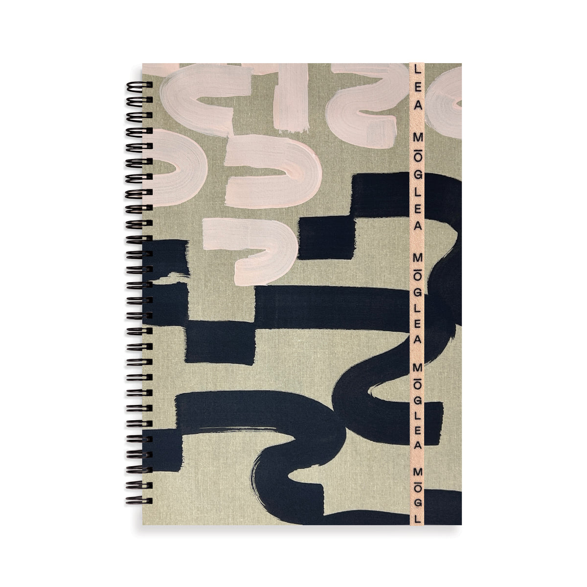 Black & Tan Composition B5 Notebook – Moglea
